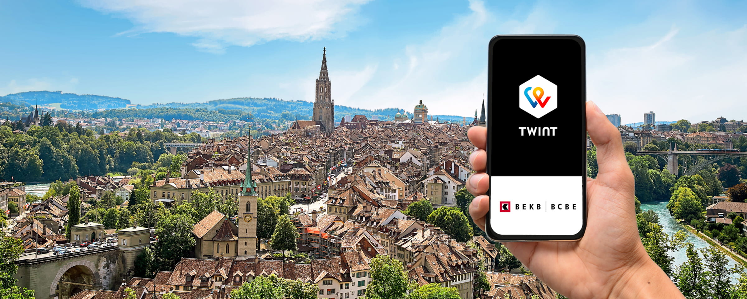 Mit TWINT wird Ihr Smartphone zum Portemonnaie – BEKB