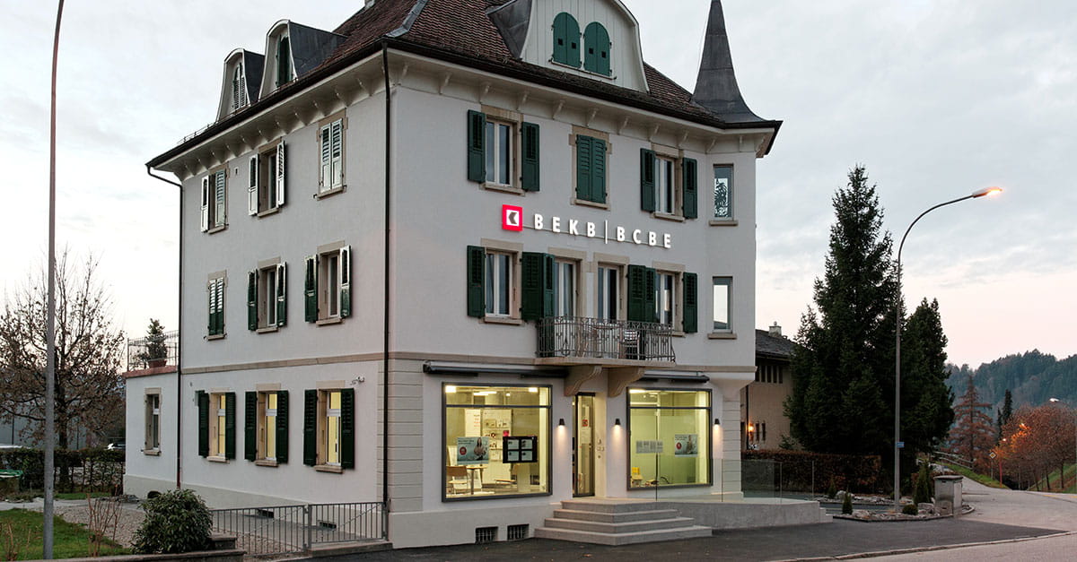 BEKB mit modernisiertem Standort in Sumiswald – BEKB