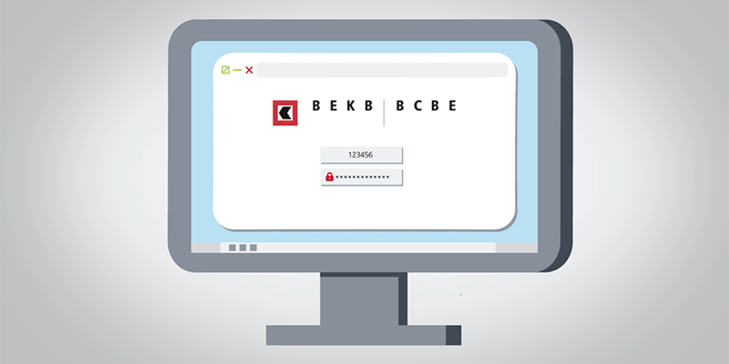 Online-Banking mit E-Banking – BEKB